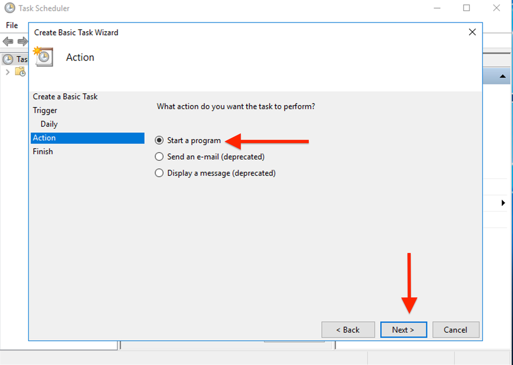 How to schedule a reboot of the Windows server?