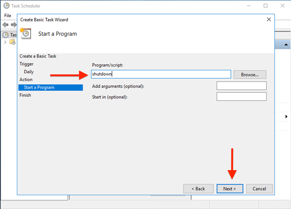 How to schedule a reboot of the Windows server?