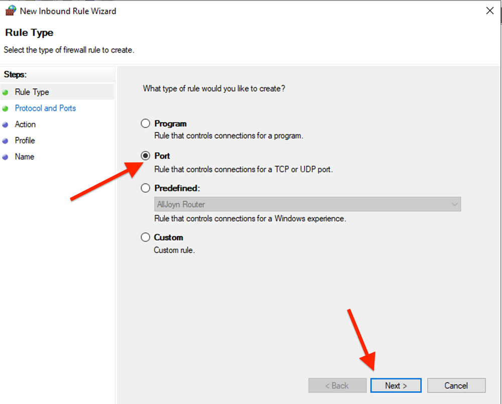 How to Port Forward on Windows Server?
