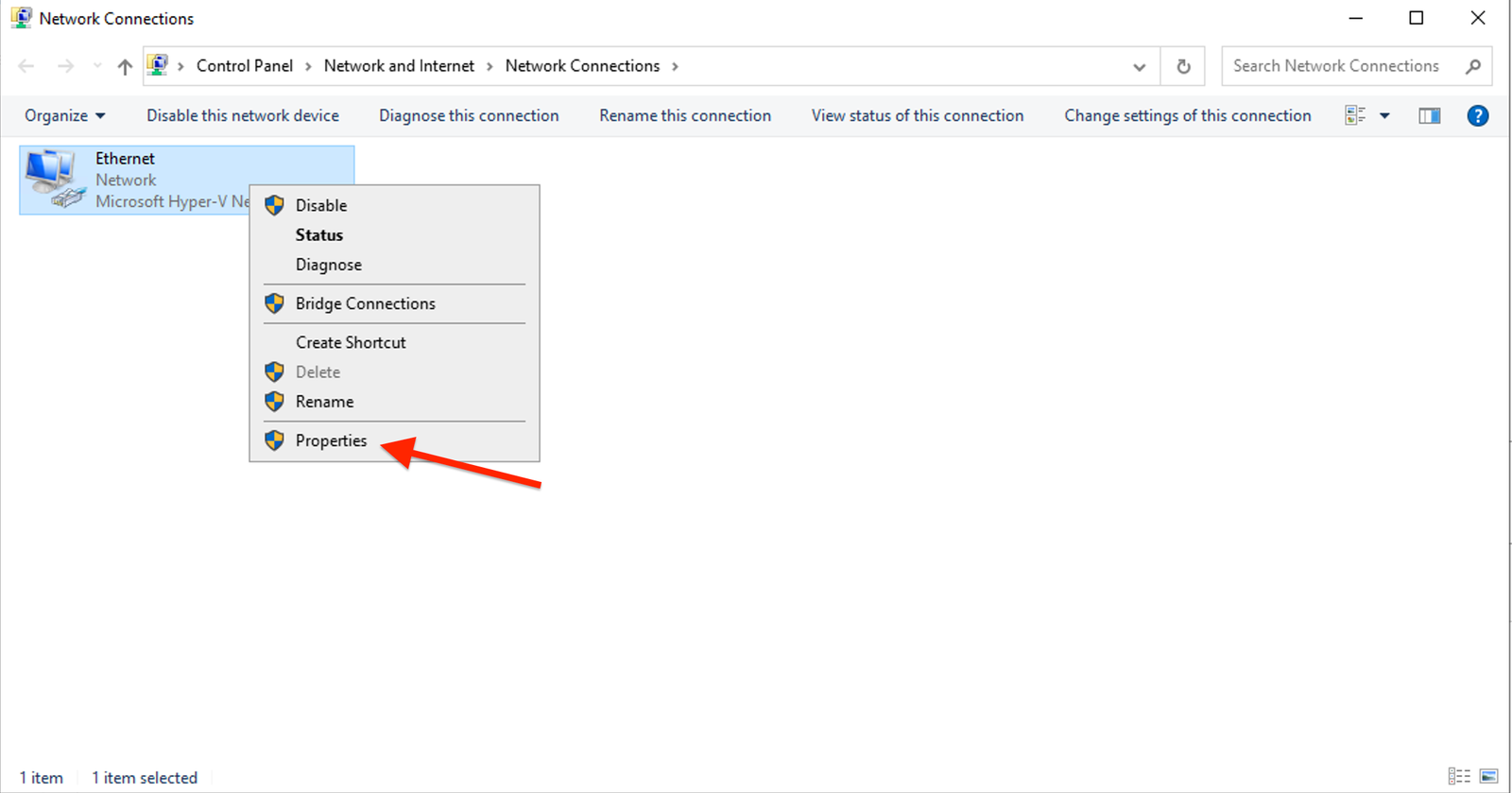 How to change IPv4 IP Address on Windows?