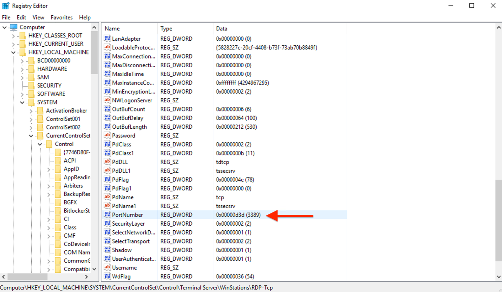 How to change the Default RDP Port for enhanced security?