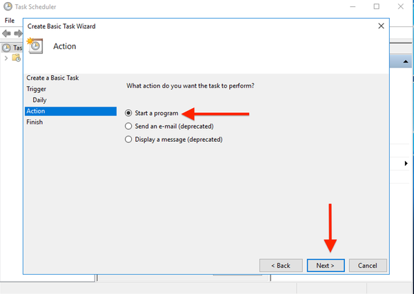 How to schedule a reboot of the Windows server?