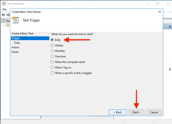 How to schedule a reboot of the Windows server?