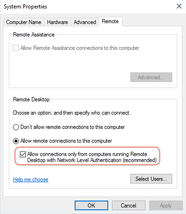 How to Resolve RDP Authentication Errors Due to CredSSP Encryption Oracle Remediation on Windows?