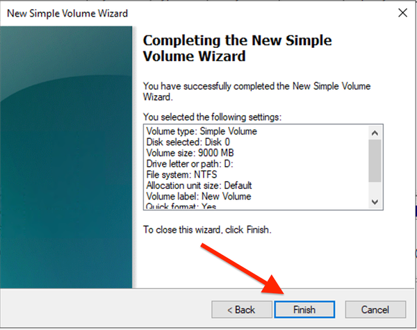 How to create Additional Partition in Windows?