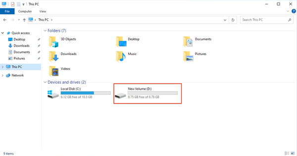How to create Additional Partition in Windows?
